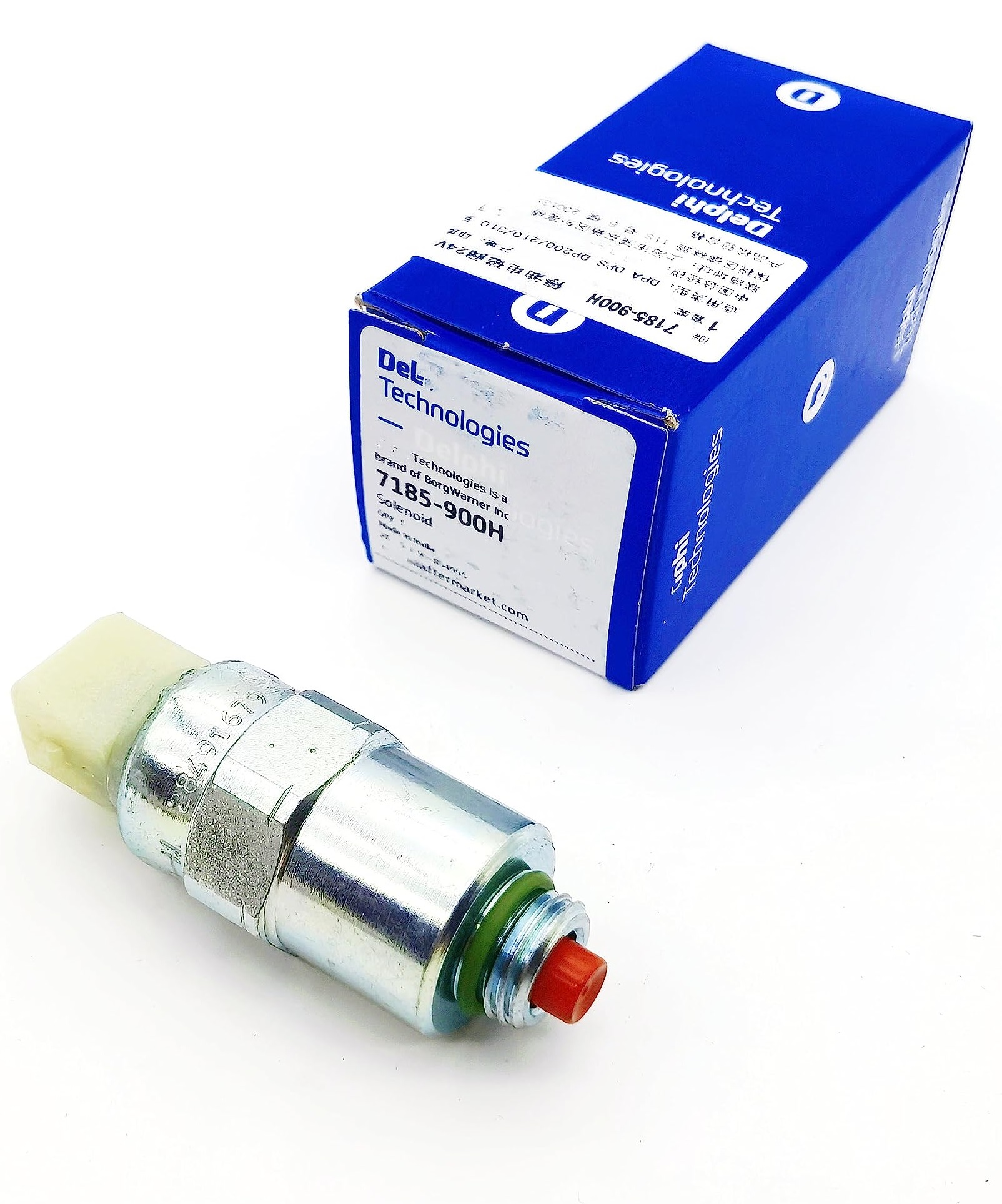 Solenoide DELPHI 7185900H 24V potencia y confiabilidad